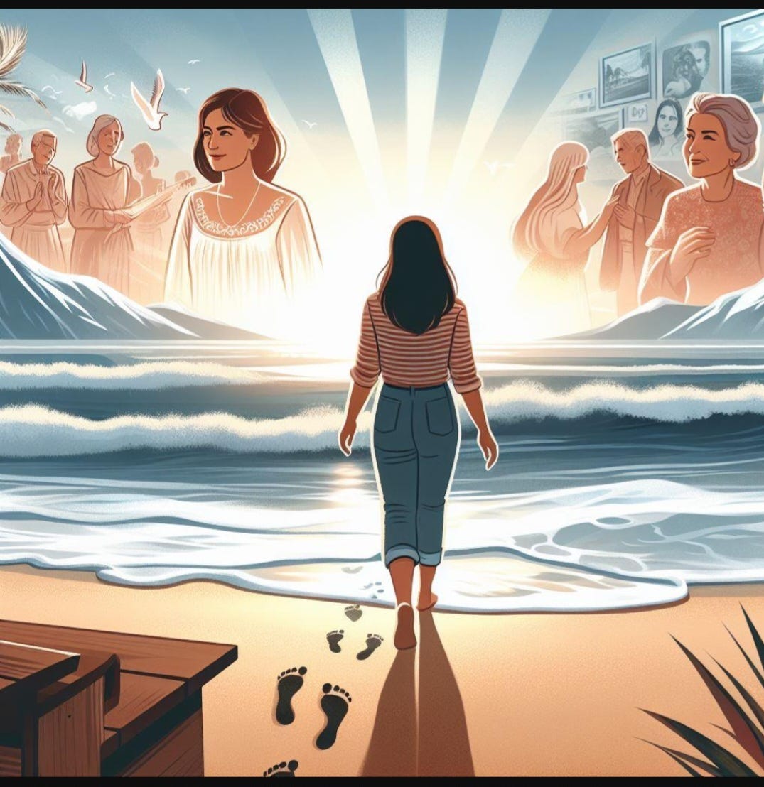 When You See Only One Set of Footprints, Trust His Heart | by Mary ...