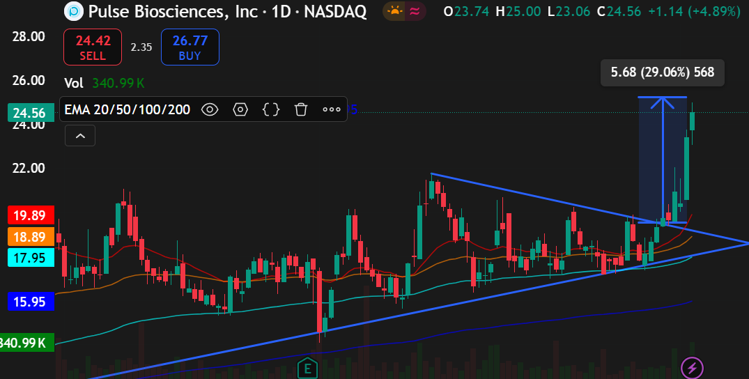 I just made nearly 30% profit from the US stock PLSE!!! | by Kangwei ...