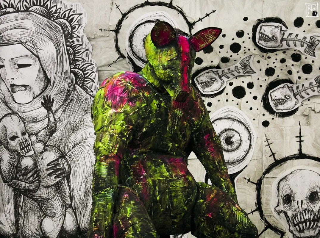 Degenerate Chromatism. An Urban Art Installation inspired by… | by ...
