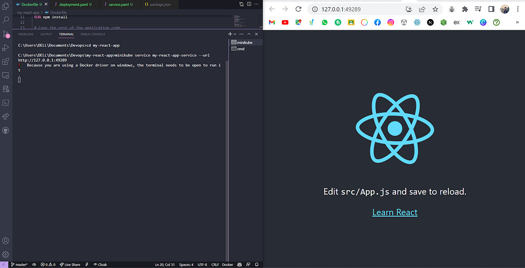 Achieving Scalable Deployment of a React App with Kubernetes and ...