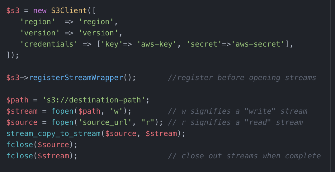 Streaming Streams in PHP. Memory constraints is an issue that… | by ...