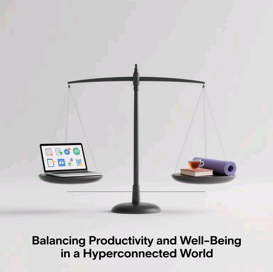 Balancing Productivity and Well-Being in a Hyperconnected World In an ...