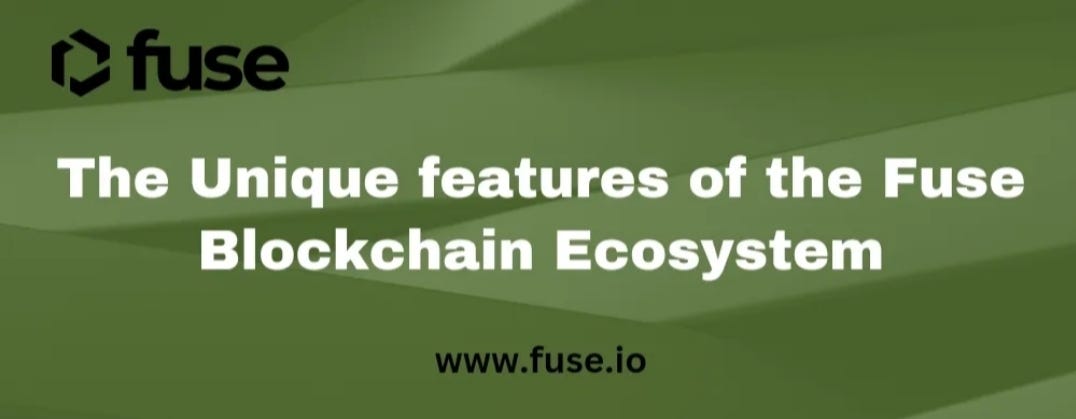 The Unique Features of the Fuse Blockchain Ecosystem | by Harry Bee | Medium