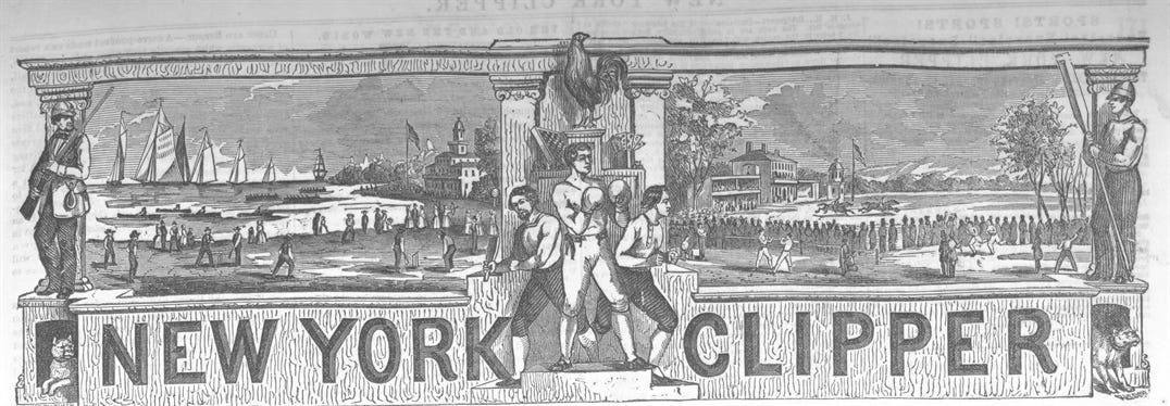 The New York Clipper and Sporting Weeklies of Its Time | by John Thorn ...