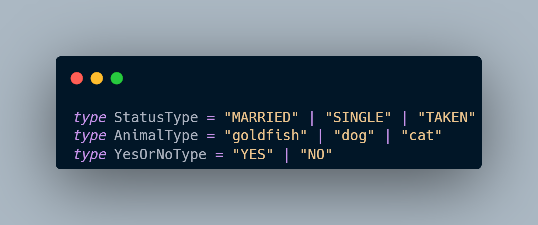 String Literal Union Type with TypeGuard in Typescript | by Fatih Aziz | Medium