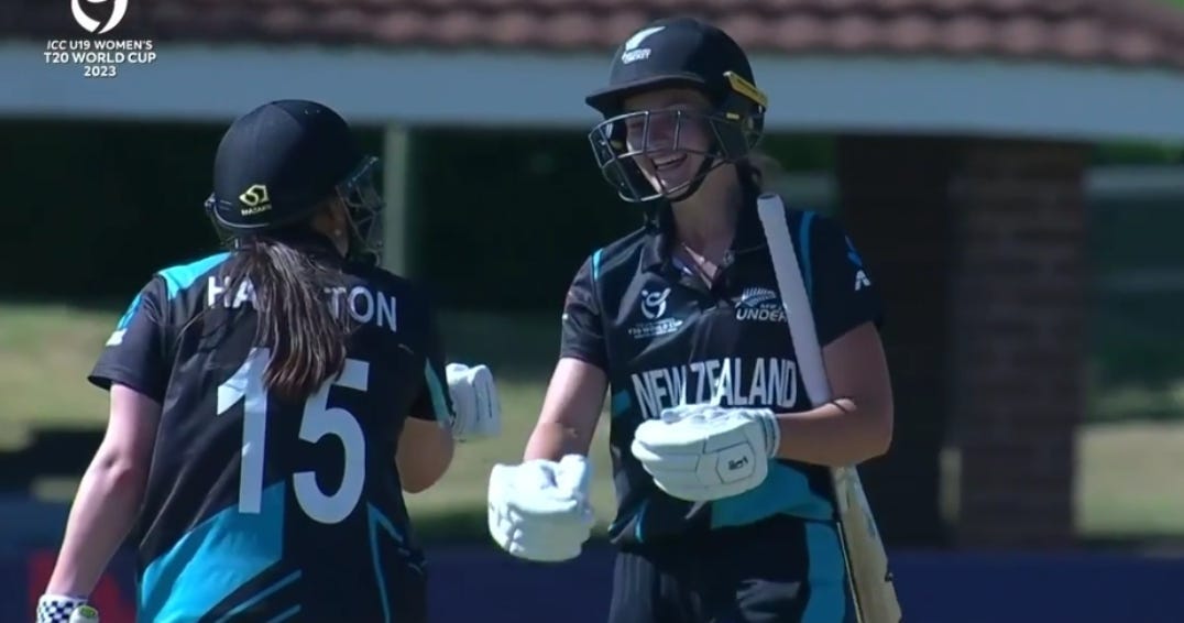 New Zealand U19s — Group Stage Review — Ellie Indie | by Kiwi Cricket ...