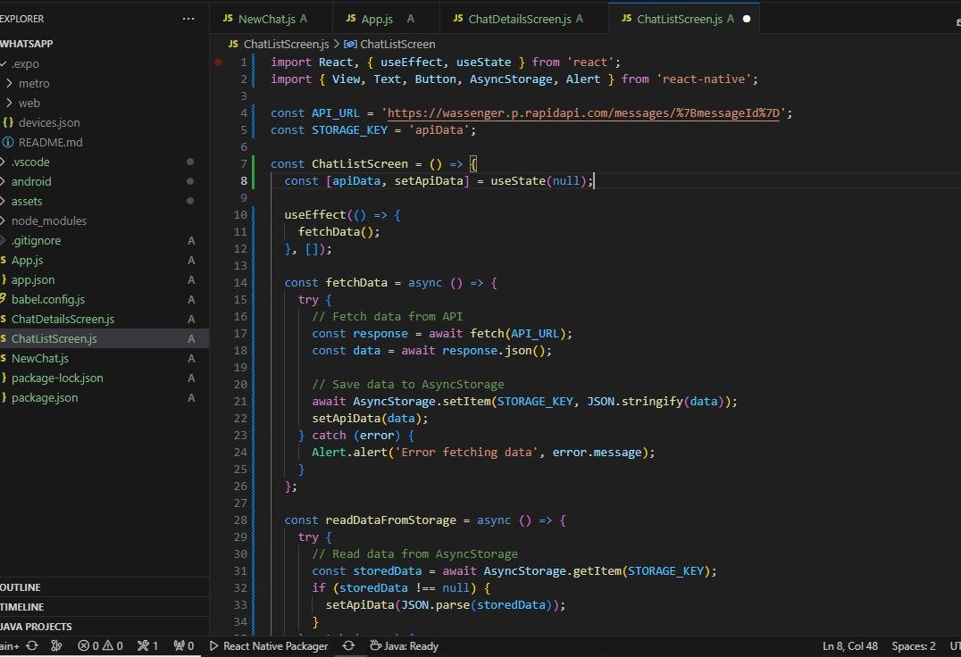 Seamless Data Management in React Native: Utilizing GET API Requests ...
