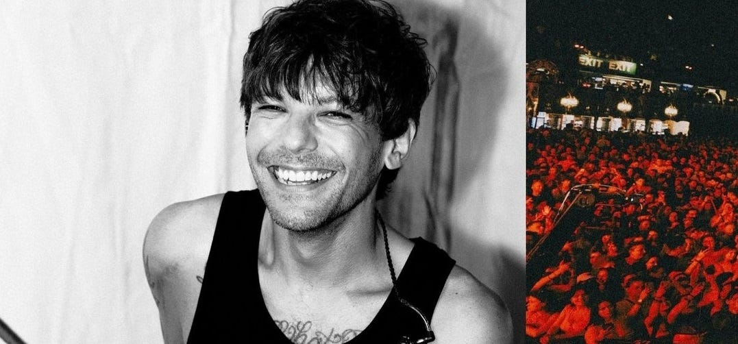 Louis Tomlinson 2024 Photoshoot Black And White