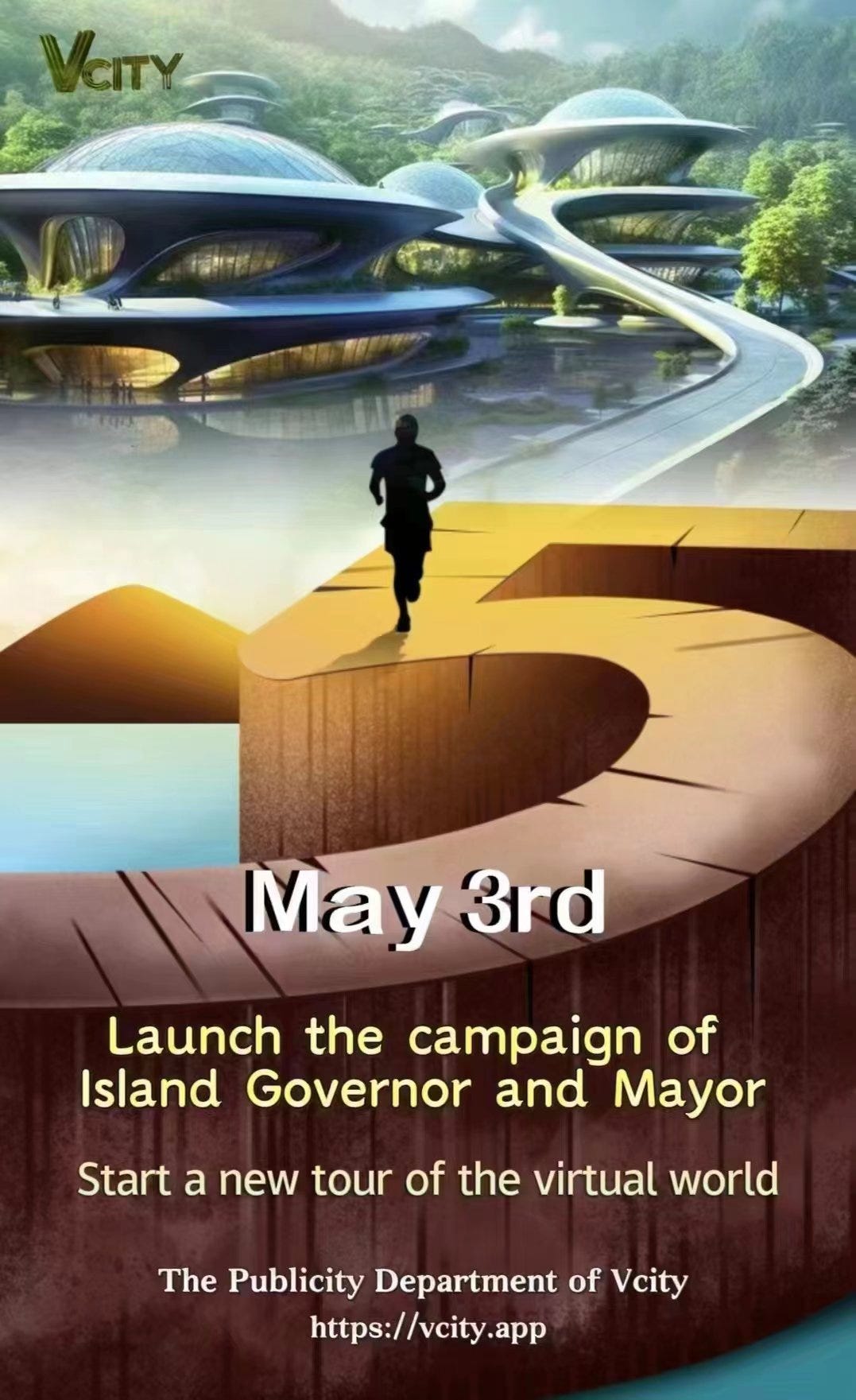On May 3, Vcity launched the election of "island Master" and "Mayor" in ...