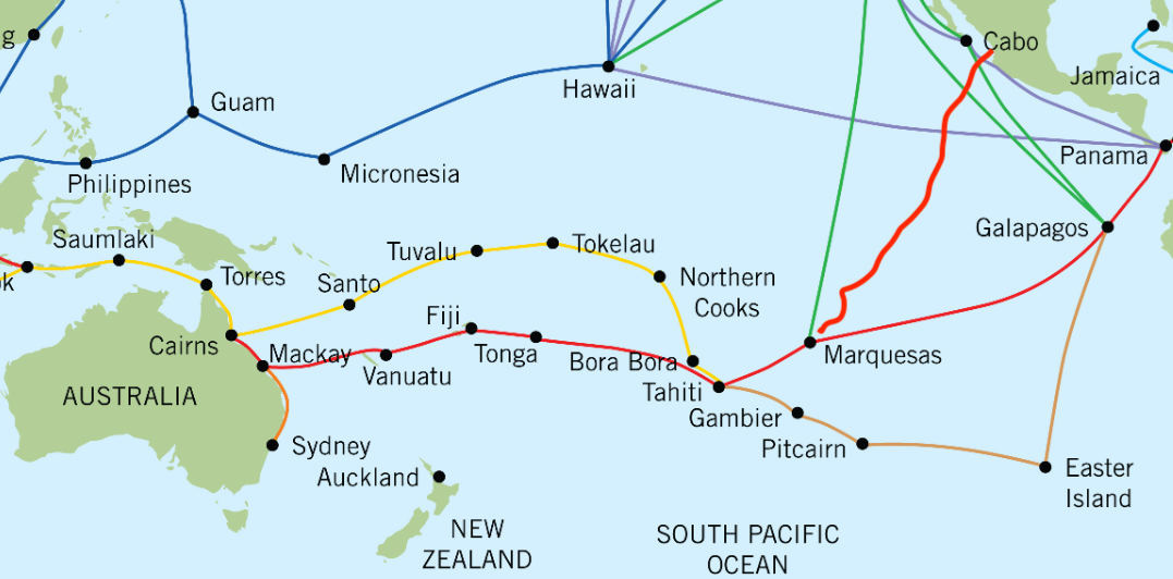 Planning the Puddle Jump. Crossing to French Polynesia from… | by Donn ...