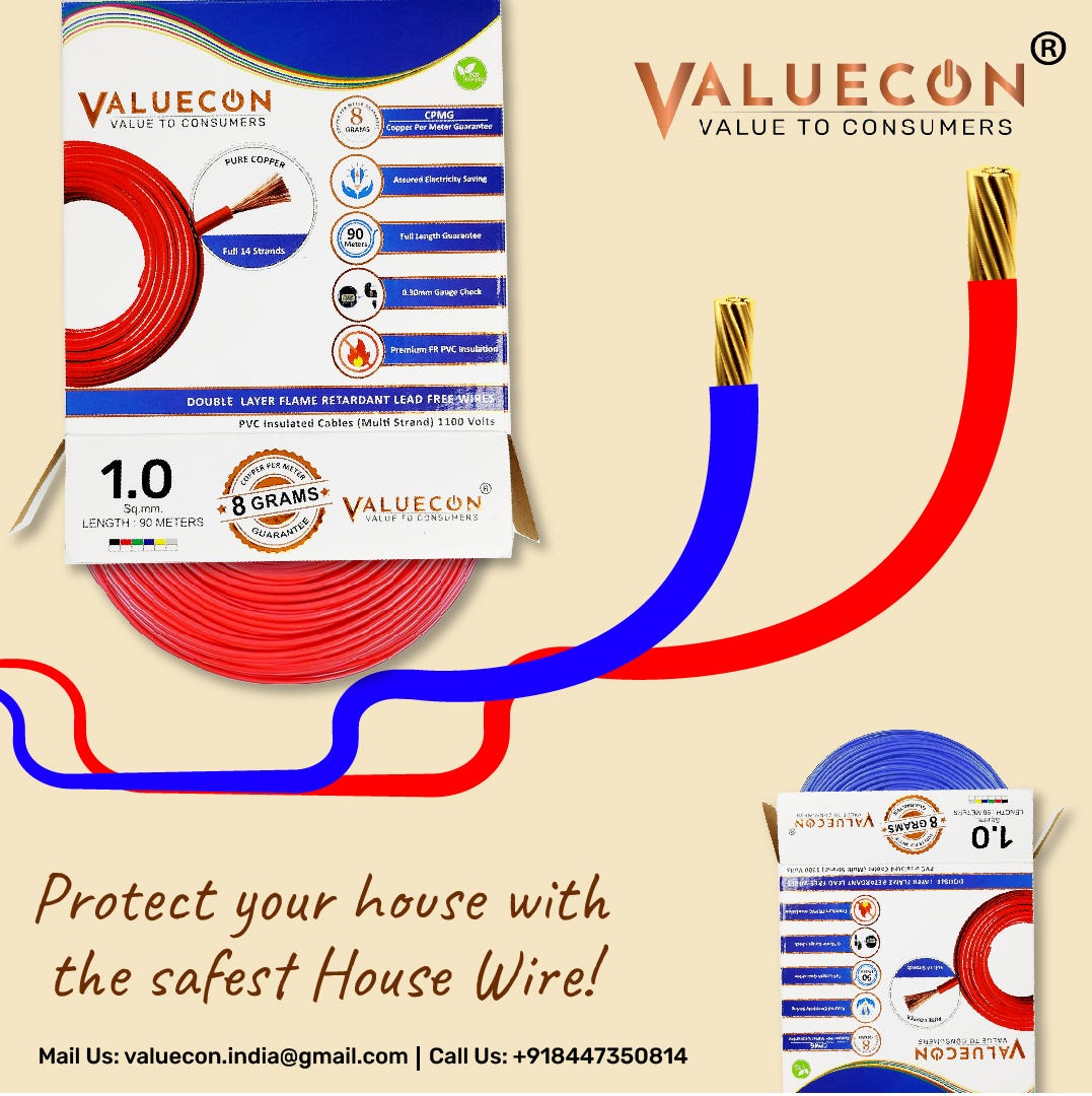 Valuecon PVC Insulated Wires & Cables - Valuecon Pvt Ltd - Medium