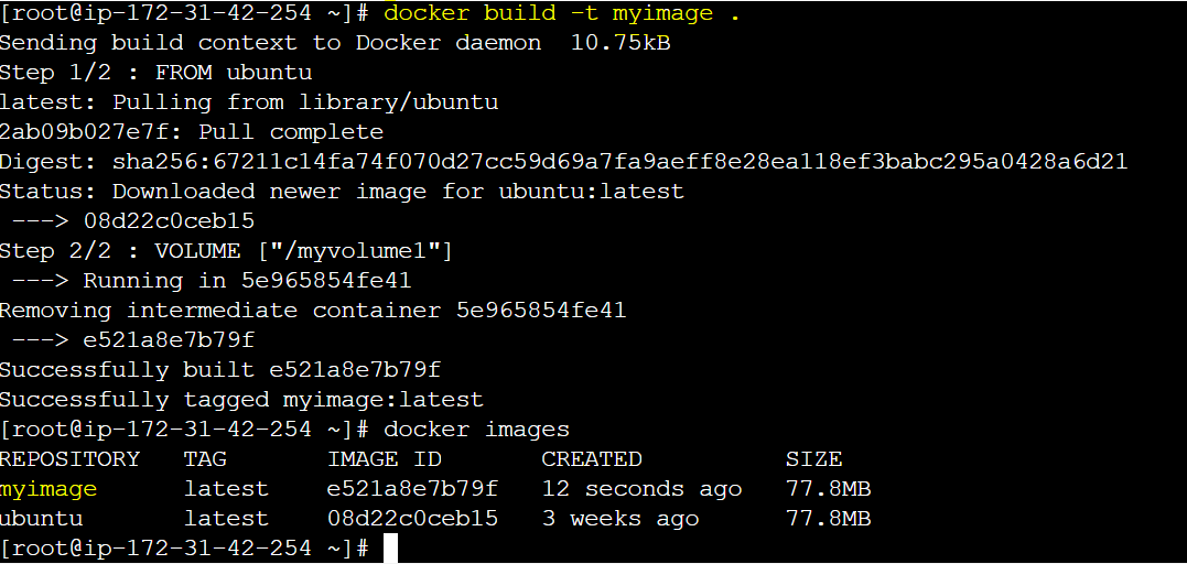 Docker Volume and How to Create and share it ? | by Aalok khari | Medium