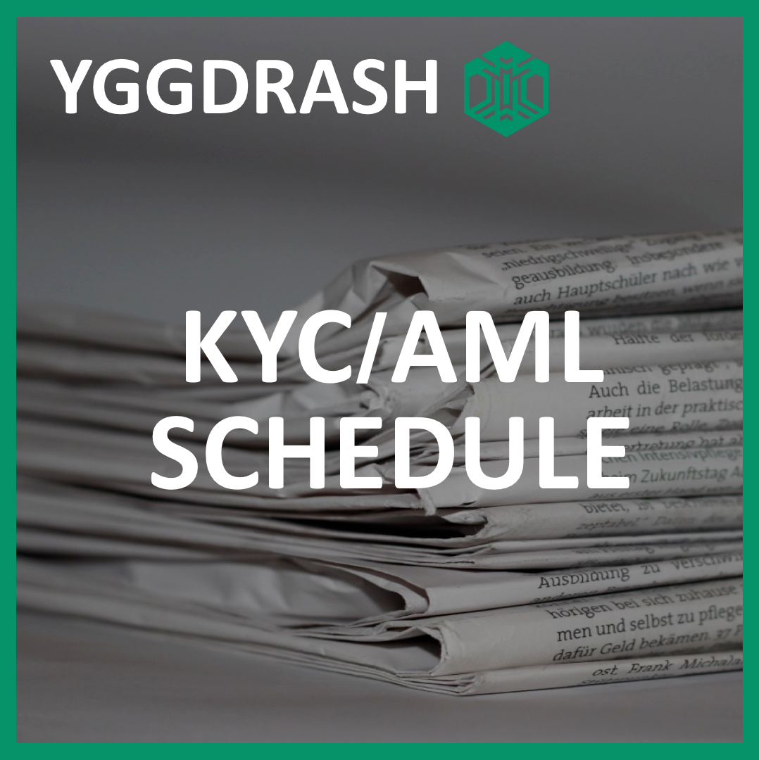 YGGDRASH KYC/AML Schedule (Pre ICO Participants on the Yggdrash Website ...