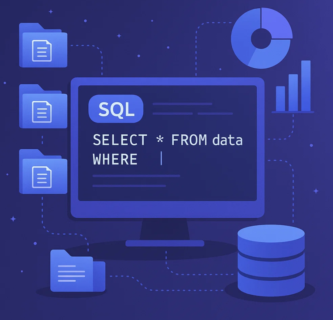 Sql Without A Database Running Complex Queries On Raw Files At Scale By Code With Hannan