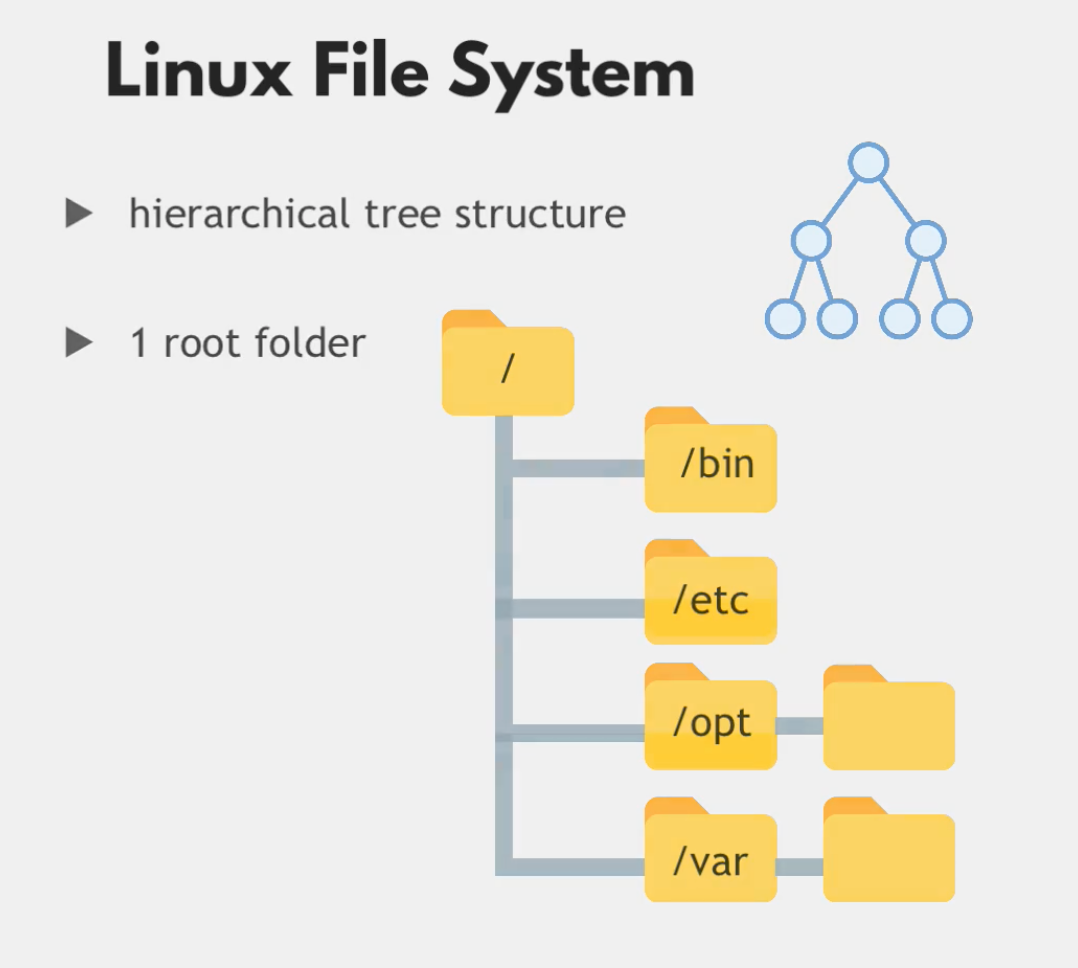 Basics of Linux File System:. Linux file system has only one root ...