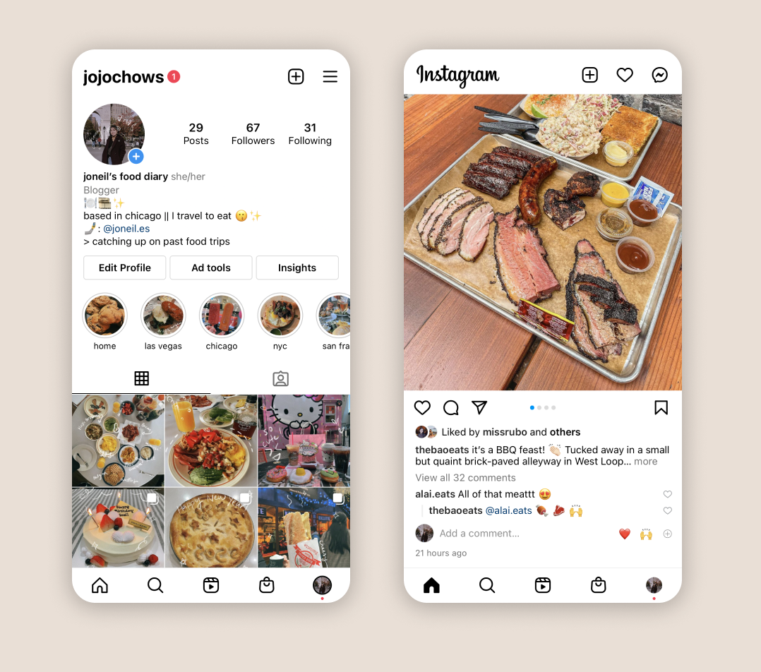 A look at the usability of Instagram and why it just works | by Joneil ...