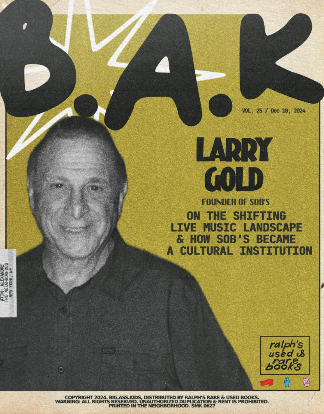 Larry Gold on the Shifting Live Music Landscape and How SOB’s Became a ...
