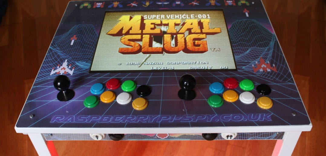 Turn an Inexpensive IKEA Table into an Arcade Cabinet with a Raspberry ...