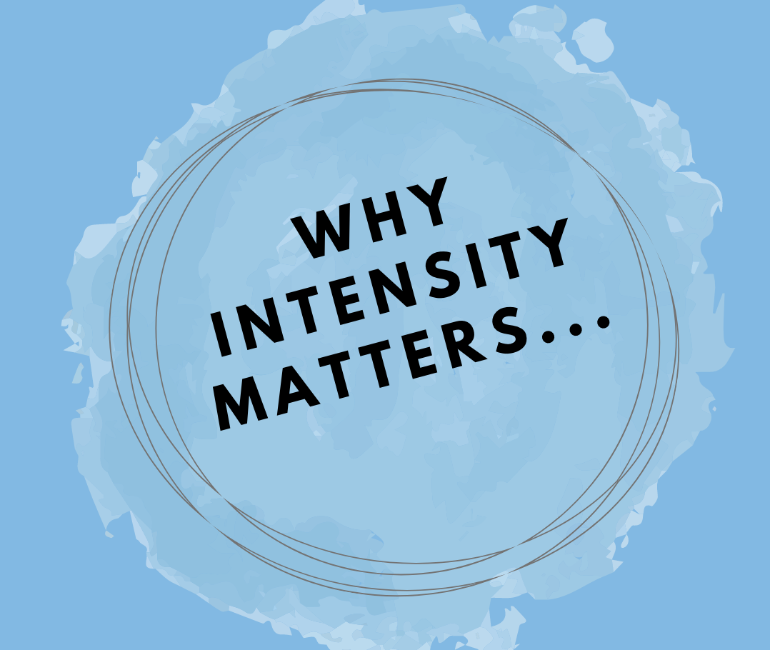 Why Intensity Matters. Have you ever noticed how two people… | by ...