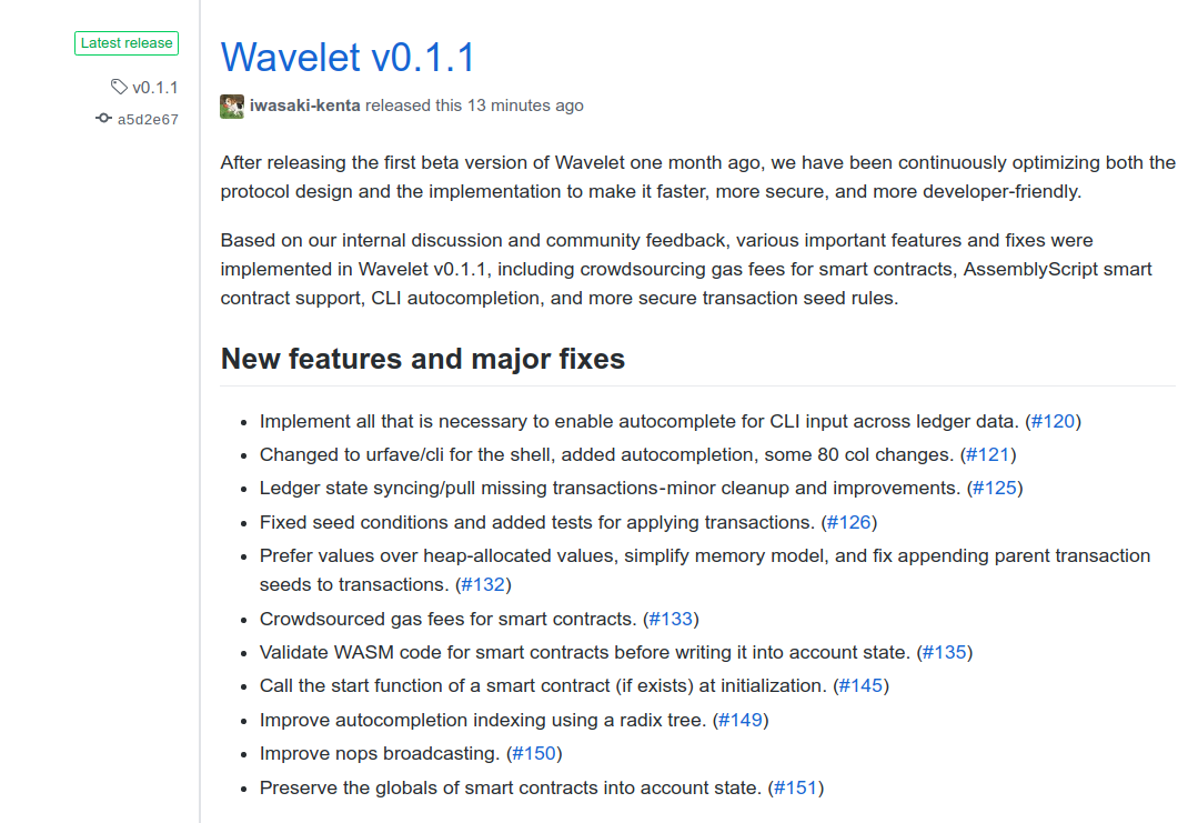 Wavelet v0.1.1. Crowdsourced gas fees for smart… | by Heyang Zhou ...