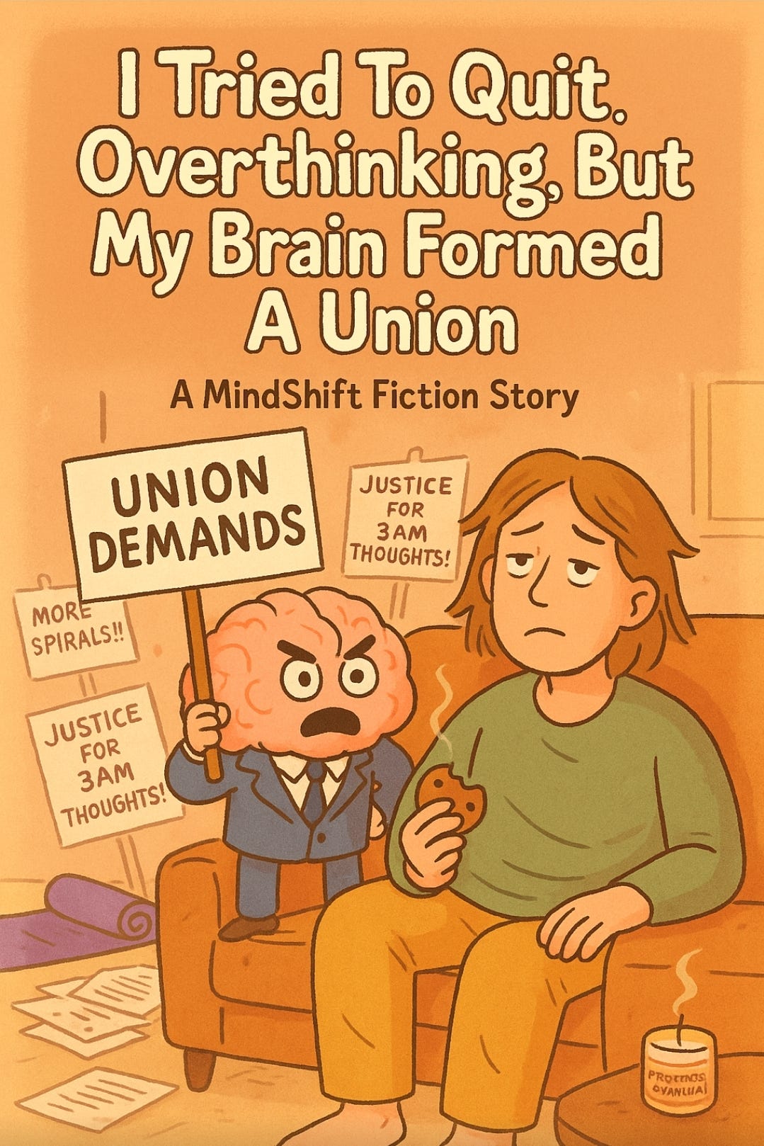 Short Story, “I Tried To Quit Overthinking But My Brain Formed A Union ...