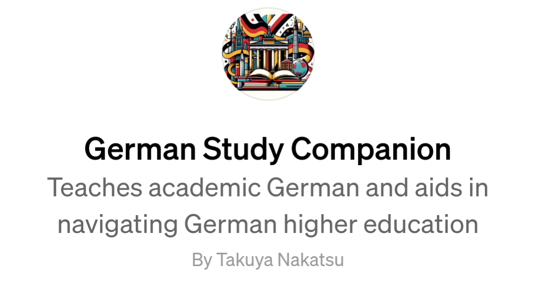 🎓 Introducing the German Study Companion GPT Bot: Your Go-To Guide to ...
