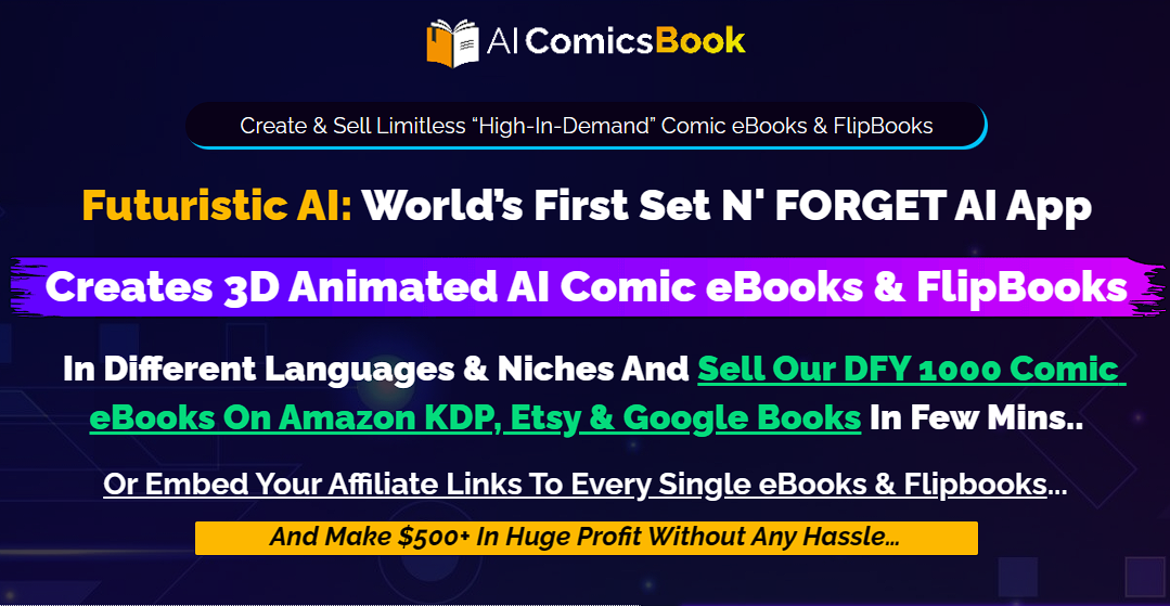 AI Comicsbook review: revolutionize ebook creation & sales with ...