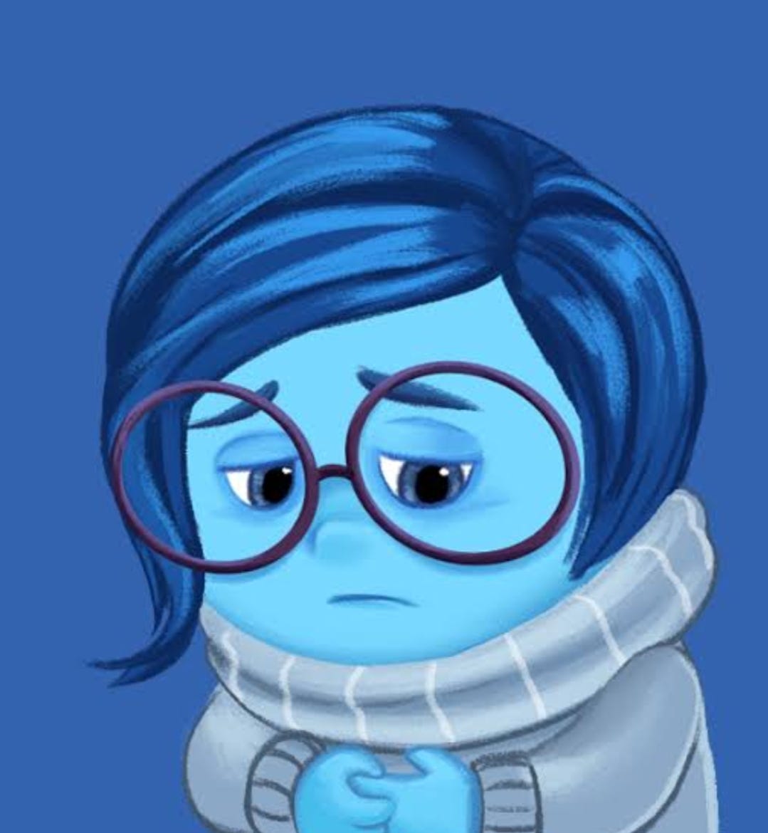 it’s okay to feel blue.. it’s okay to be sad. it’s ok to feel… | by ...