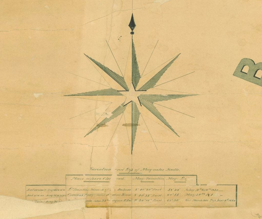 Map of the River Sabine…. When assembled end-to-end, the map… | by ...