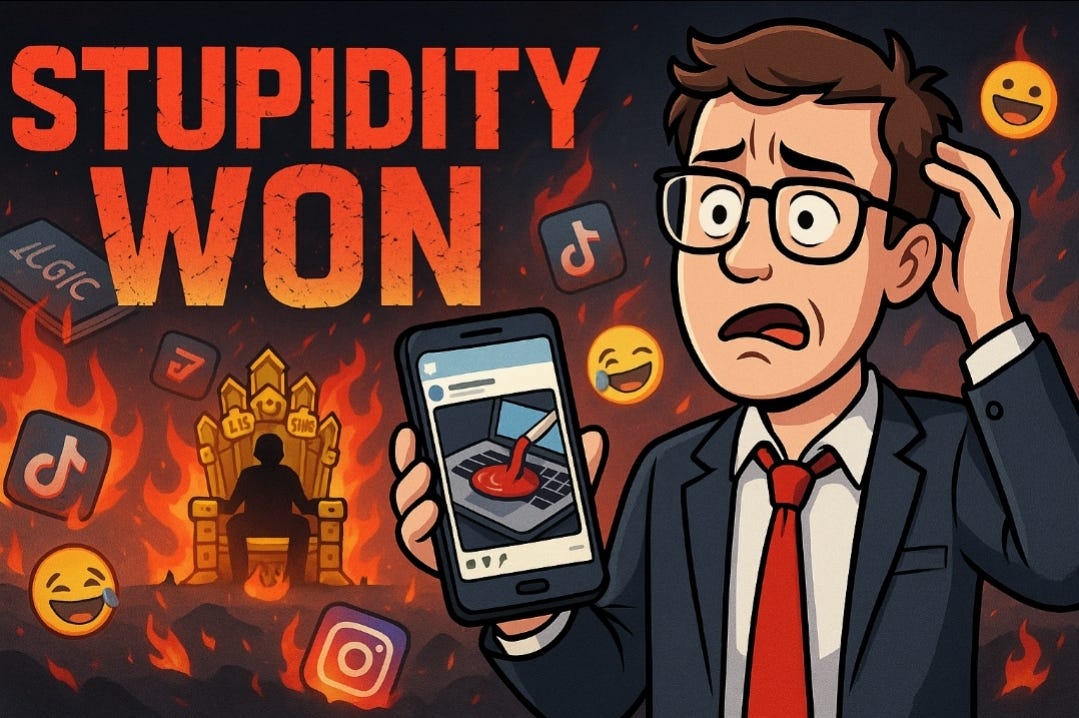 Stup!dity Makes You Rich in 2025. Why the Internet Keeps Rewarding the ...
