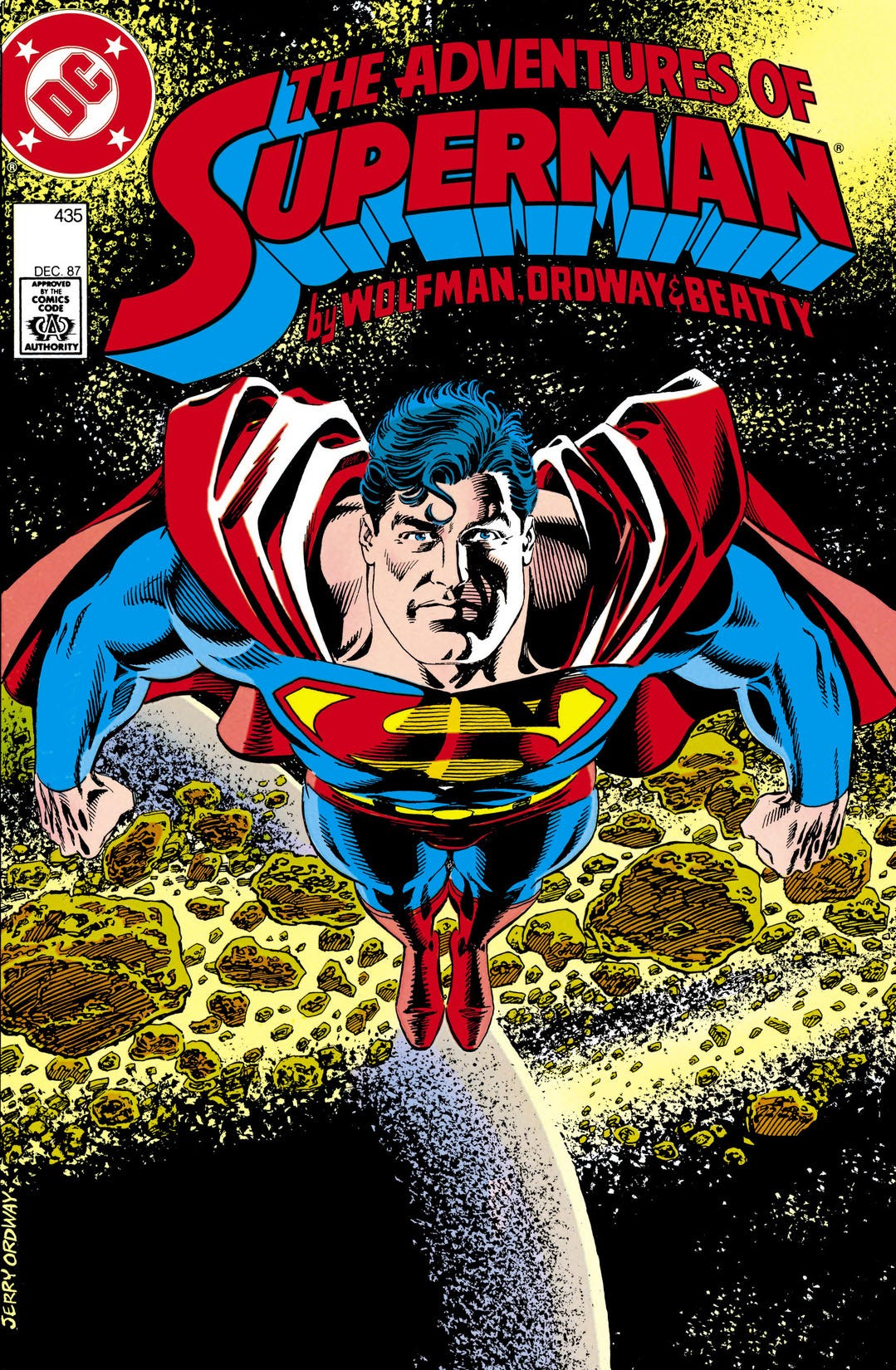 The Circle closes with a whimper. 167. Adventures of Superman #435 by ...