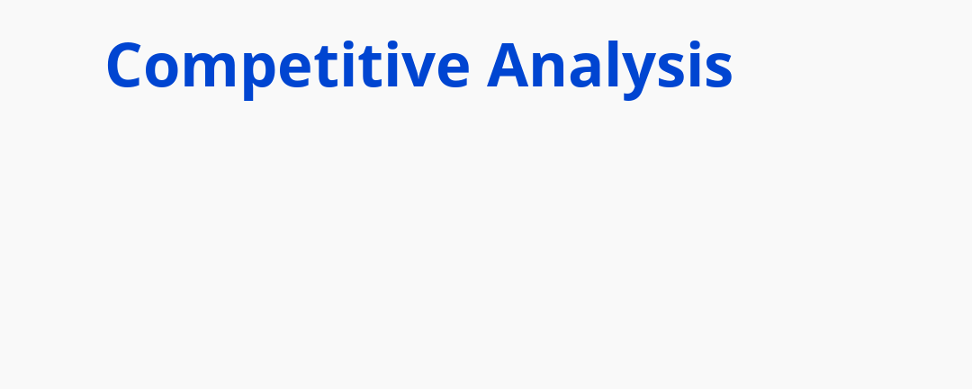 How can you use competitive analysis to launch your brand? - Good ...
