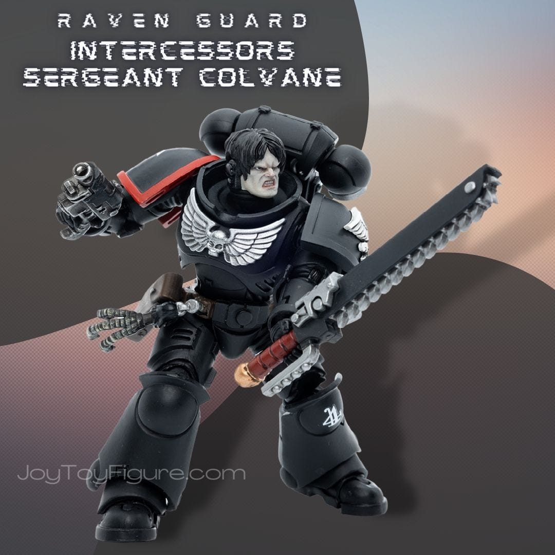 [Pre-Order] JoyToy Action Figure Warhammer 40K Raven Guard Intercessors ...