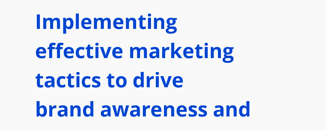 How can you use marketing to drive brand awareness and sales? Learn ...