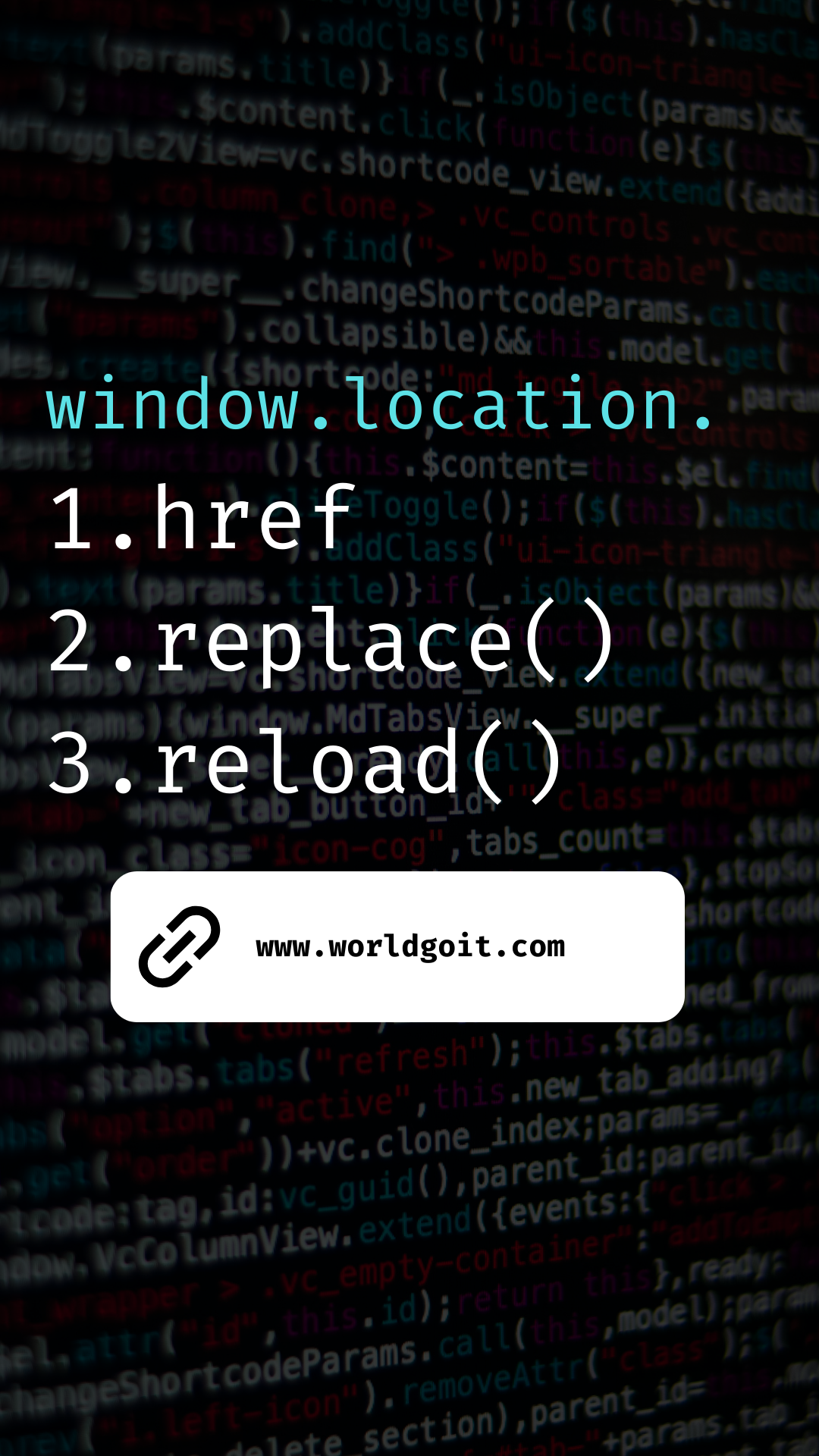 Window.location: Enhancing Web Navigation and URL Manipulation | by WorldGoIT | Medium