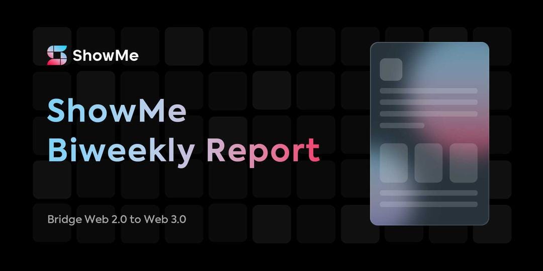 [ShowMe แปลไทย] ShowMe Bi-Weekly Report: May 16– May 30 | by ...
