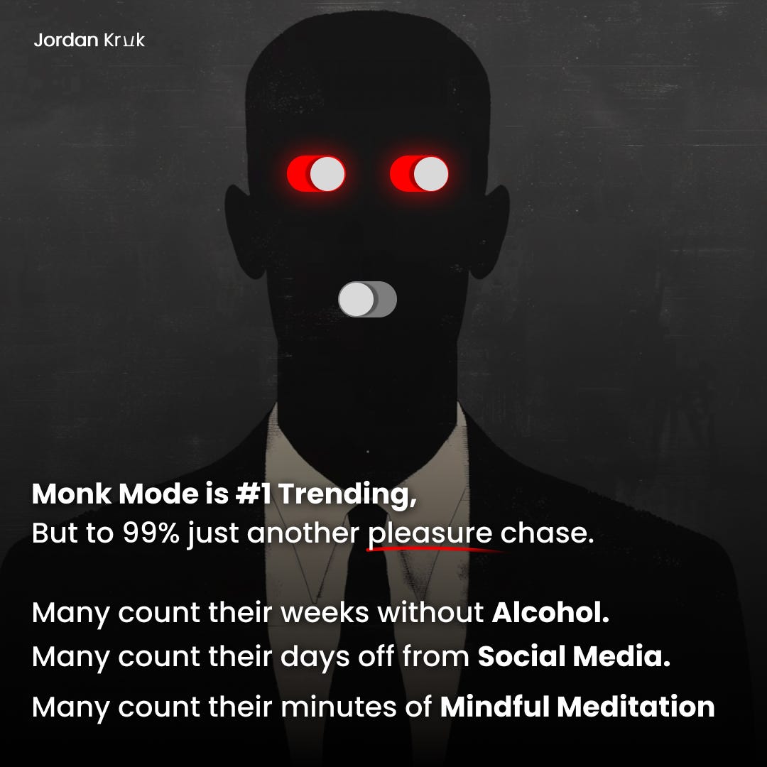 This ‘Monk Mode’ Trend Needs To End. | by Jordan Kruk | Aug, 2024 | Medium