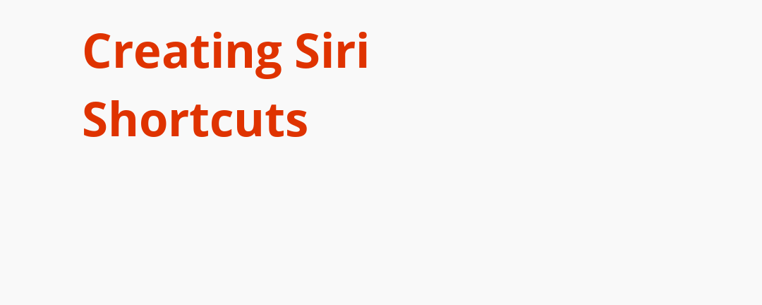 Create custom Siri Shortcuts to automate tasks and save time! | by Dale Clifford | Internet ...