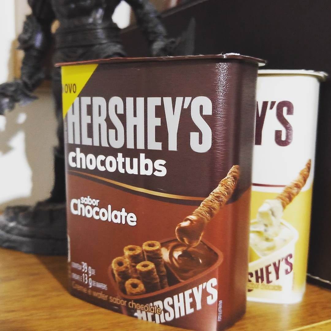 #Provando Hershey’s chocotubs. Como parece que voltou a moda os snacks… | by Thiago Leite | Medium