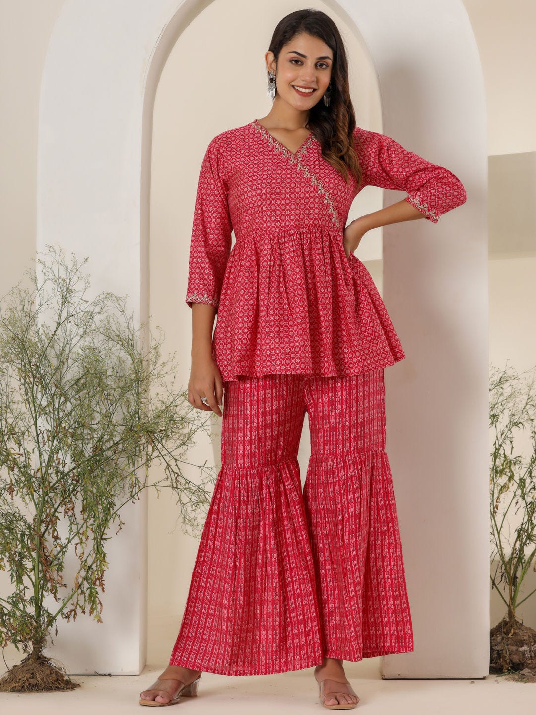 Kurta With Sharara: Perfect Attire for Modern Indian Women | by ...