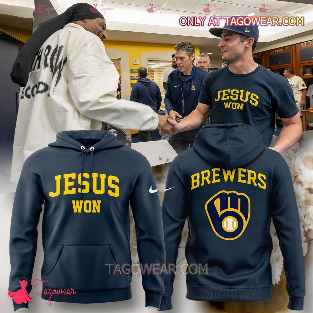 Milwaukee Brewers “Jesus Won” Hoodie: Faith & Baseball Unite | by ...