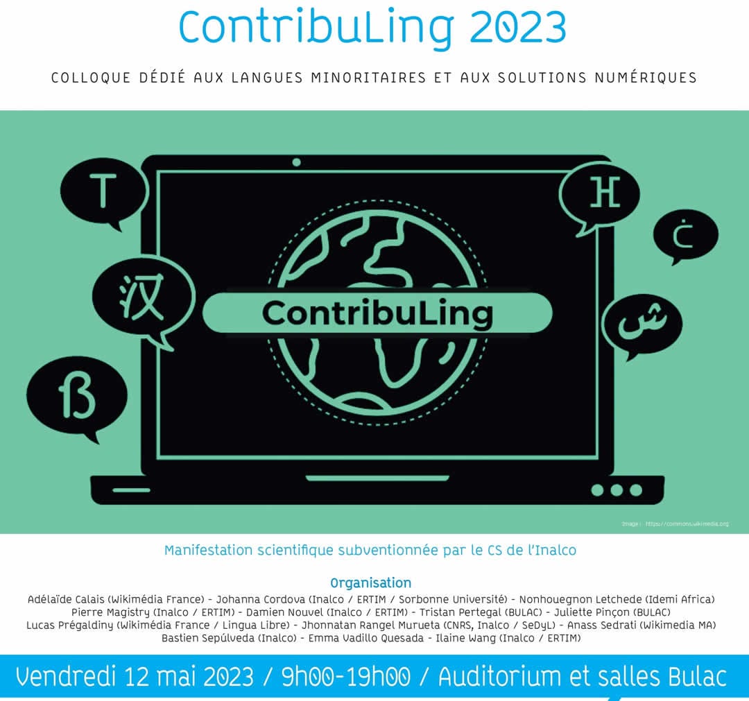 Contribuling 2023, la conférence pour les langues minoritaires revient pour sa 3è édition ...