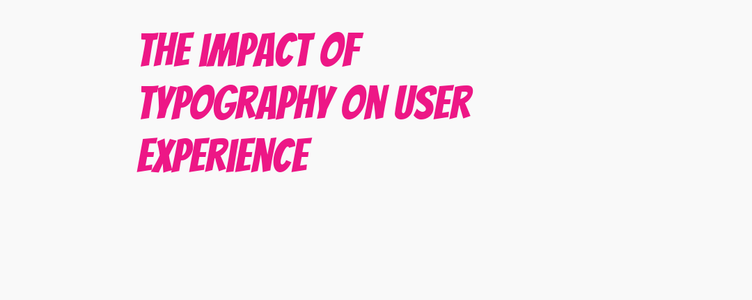 How does typography influence user experience on the web? | by Dale ...