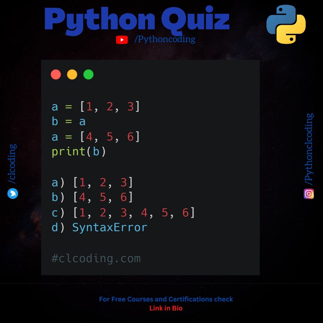 Python Challenge — Day 10 - Syahmin Sukhairi - Medium