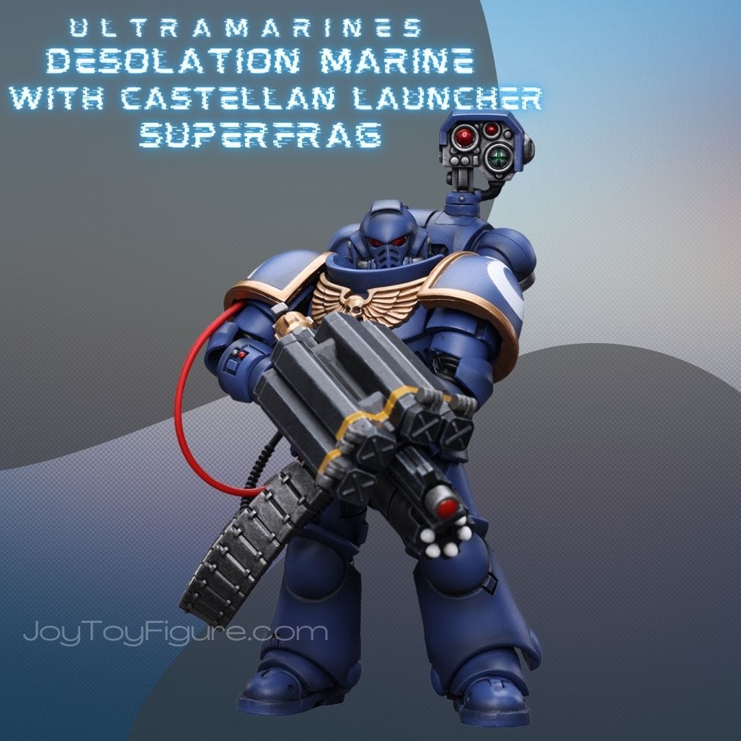 [Pre-Order] JoyToy Action Figure Warhammer 40K Ultramarines Desolation ...