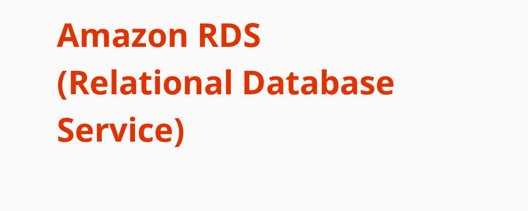 Amazon RDS: Scalable, cost-effective, managed cloud database service for relational databases ...