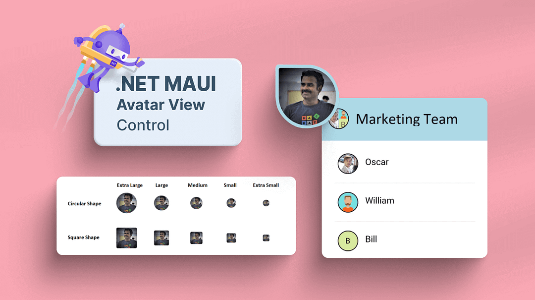 Introducing .NET MAUI Avatar View Control | by Lavender Anyango Otieno. | Syncfusion | Medium
