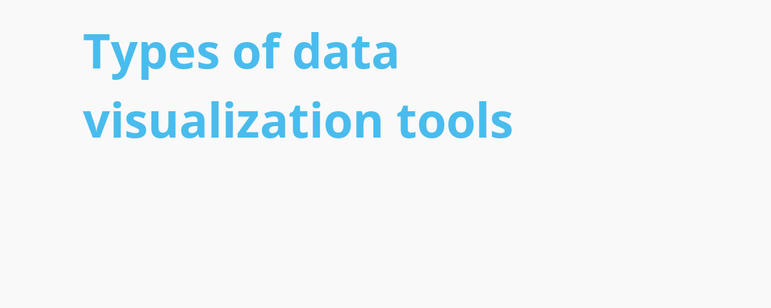 Which data visualization tools should I use? Explore the different ...