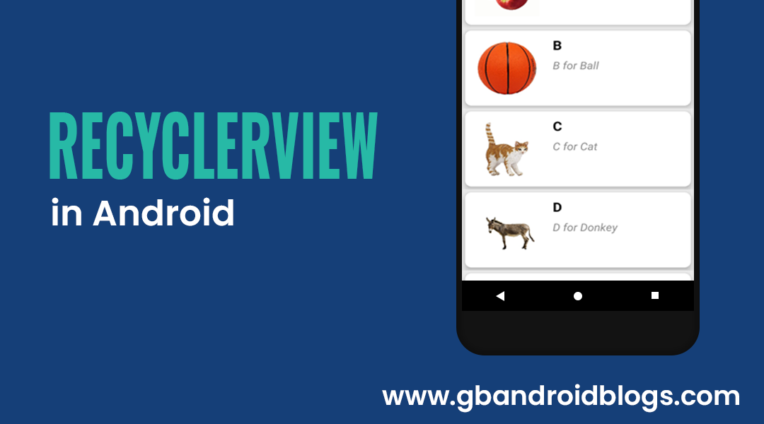 Implementation of RecyclerView in Android — What is RecyclerView in ...