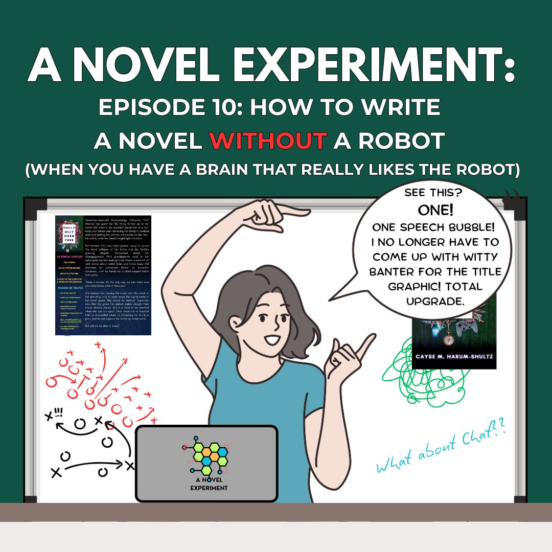 Episode 10: How to Write a Novel Without a Robot | by Cayse M. Harum ...